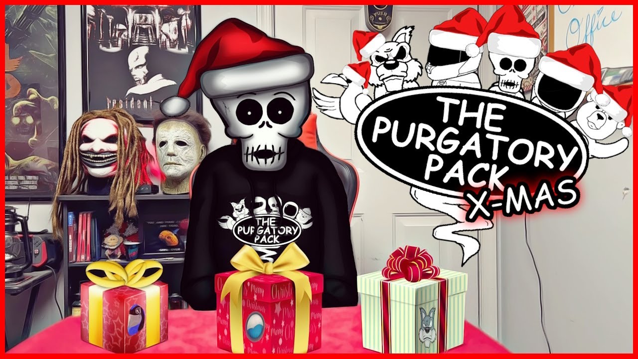 The First Purgatory Pack Christmas ( Funny Gift Opening Moments ) - YouTube