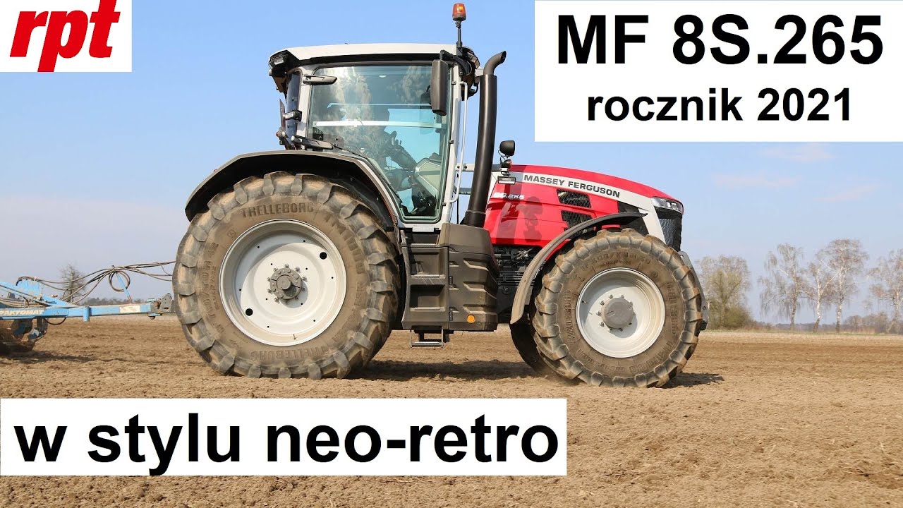 Massey Ferguson 8S.265 - YouTube