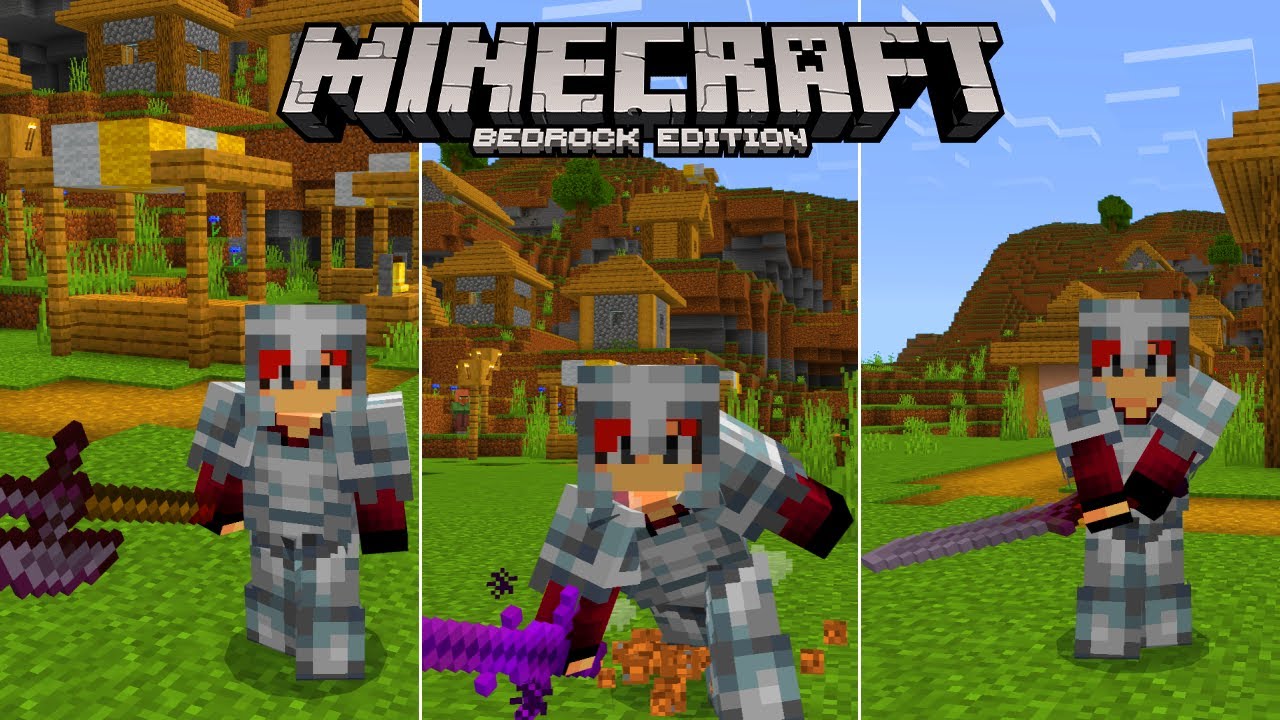 El MEJOR MOD DE COMBATE PARA MINECRAFT PE 1.20 | Addon con Animaciones - YouTube