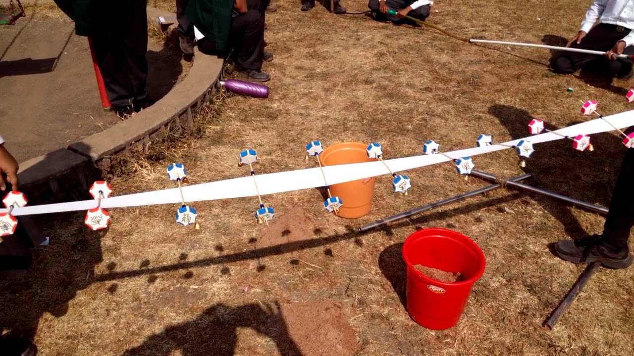 PHYSICS PROJECT - CONCEPT OF WAVE MOTION BY STUDENTS - YouTube