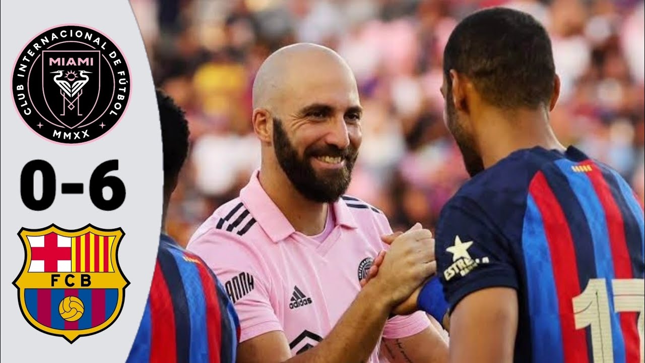 Inter Miami vs Barcelona 0-6 | HIGHLIGHT- 2022 | - YouTube