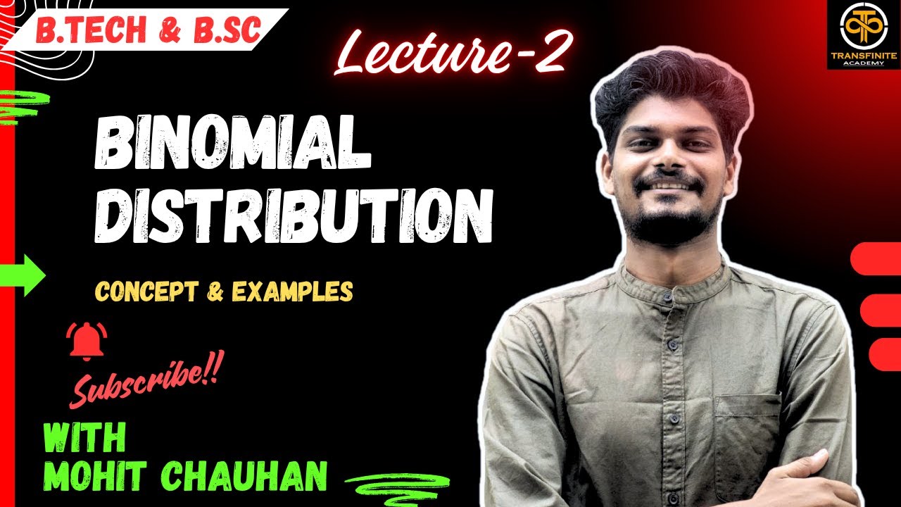 Binomial Distribution | Mean, Variance & Fitting | Concept & Examples | Mohit Chauhan - YouTube