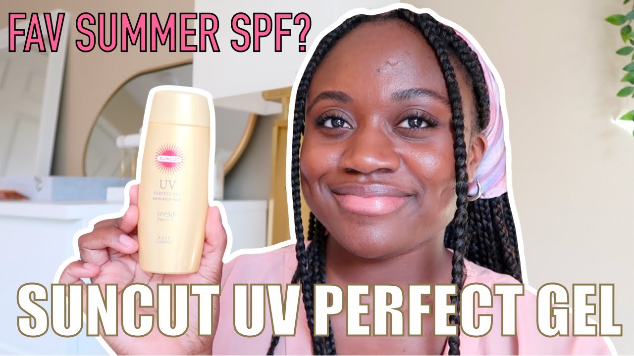 BEST SUMMER SUNSCREEN?! KOSE SUNCUT UV PERFECT GEL SUPER WATER PROOF ...