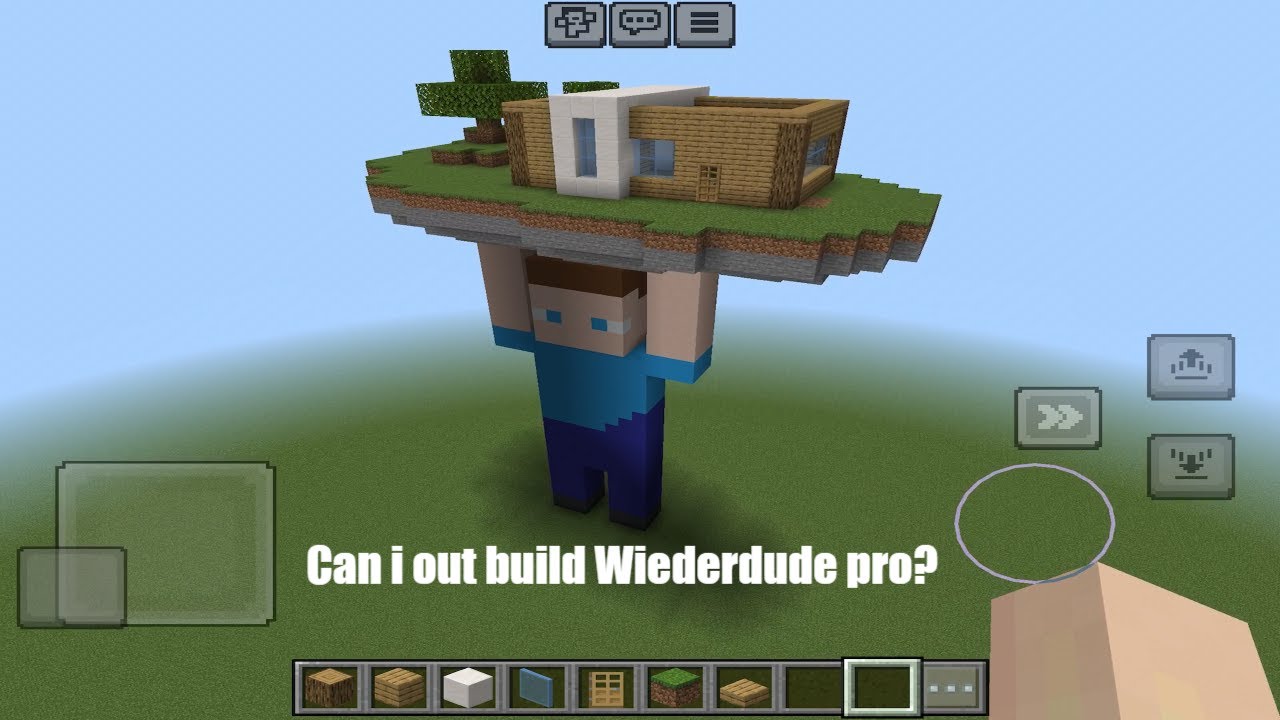 Can I outbuild Wiederdude pro? Epic Minecraft statue showdown! - YouTube