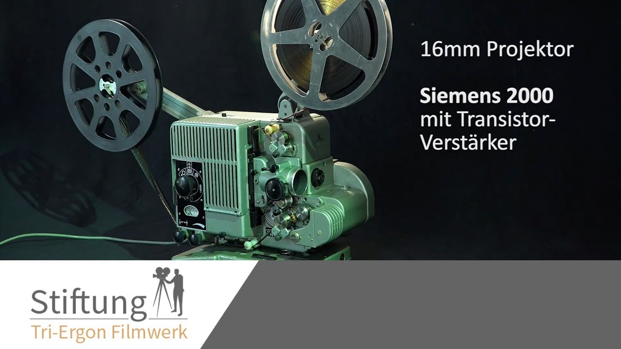 "Objekt des Monats" | 16mm Projektor Siemens 2000 | Stiftung Tri-Ergon ...