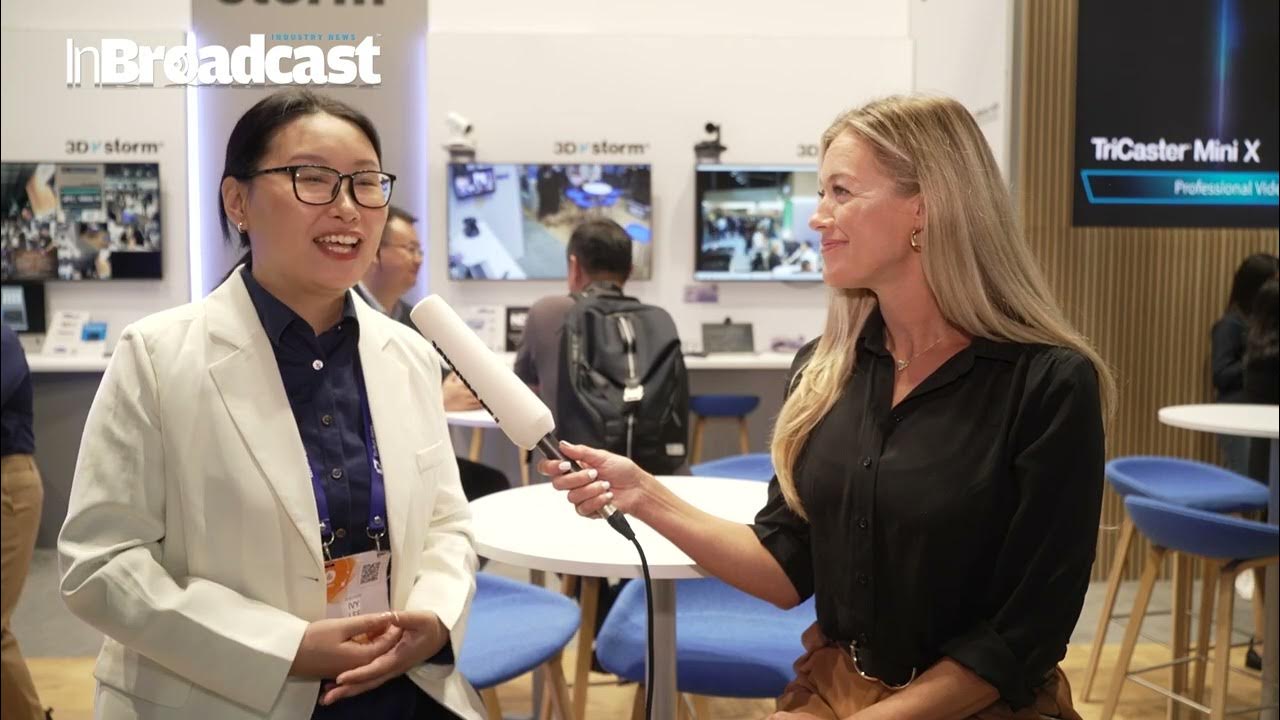 Inbroadcast Interview at IBC 2023: unveiling Telycam new flagship PTZ camera-Explore SE. - YouTube