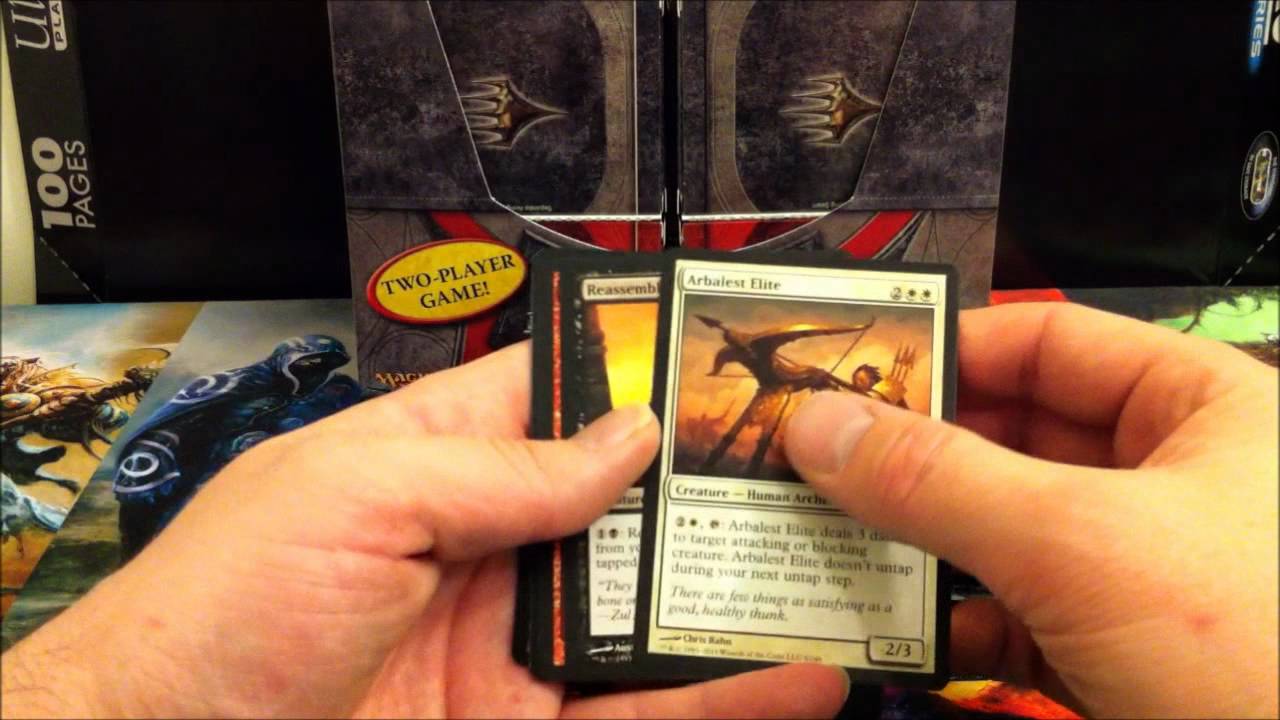 MTG 2012 Core Set Booster Battle Pack Box Break with THE GEEK - YouTube