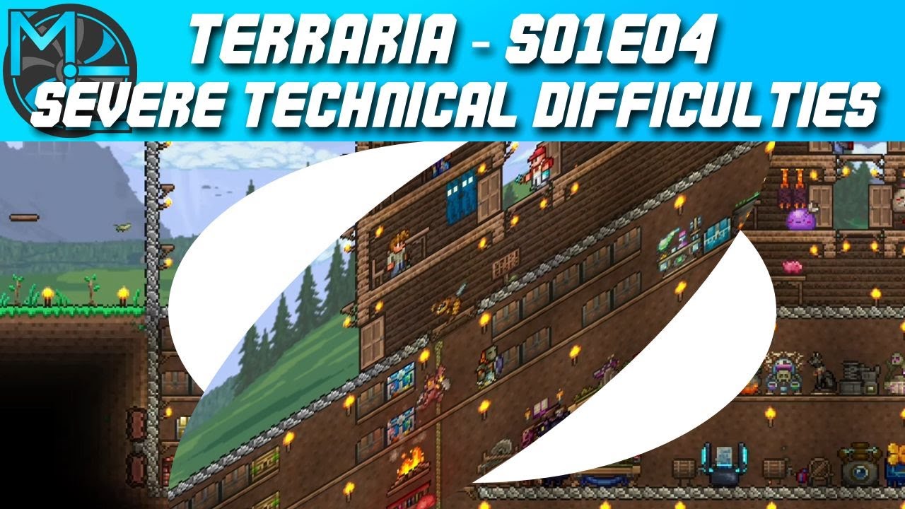 Terraria - S01E04 - Severe Technical Difficulties - YouTube