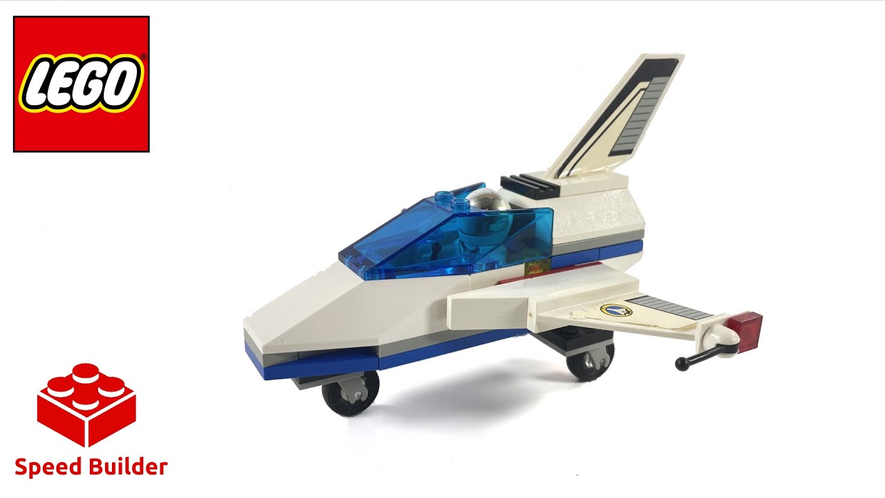 LEGO 6465 Space Port Jet | speed build | alternative - YouTube