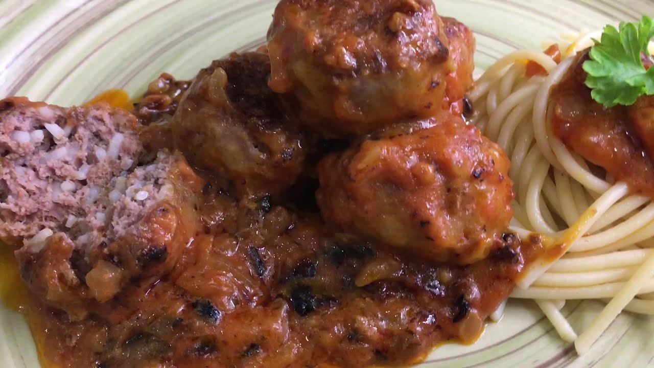 Russische Fleischklößchen - Tefteli - Fleischbällchen mit Reis / Rezept ...