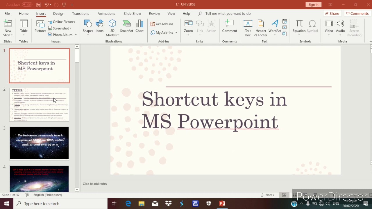 34 Shortcut Keys in MS Powerpoint - YouTube