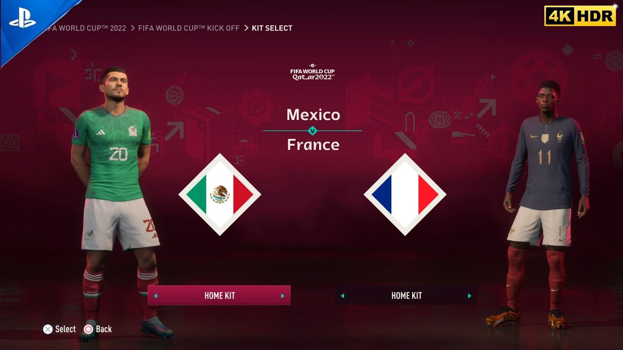 FIFA 23 - Mexico vs France Full Gameplay On Ps5 ( 4K 60FPS ) #ps5 ...
