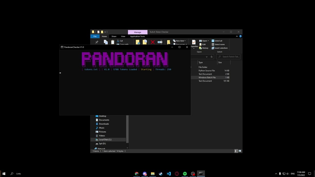 Twitch Token Checker - Pandoran Store - YouTube