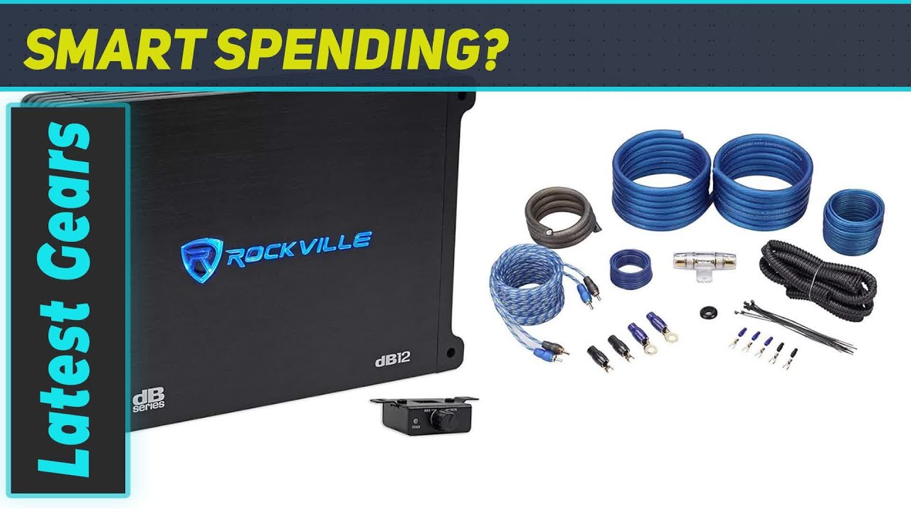Rockville dB12 2000w Peak / 500w RMS Mono Car Amplifier: Unleash Your ...