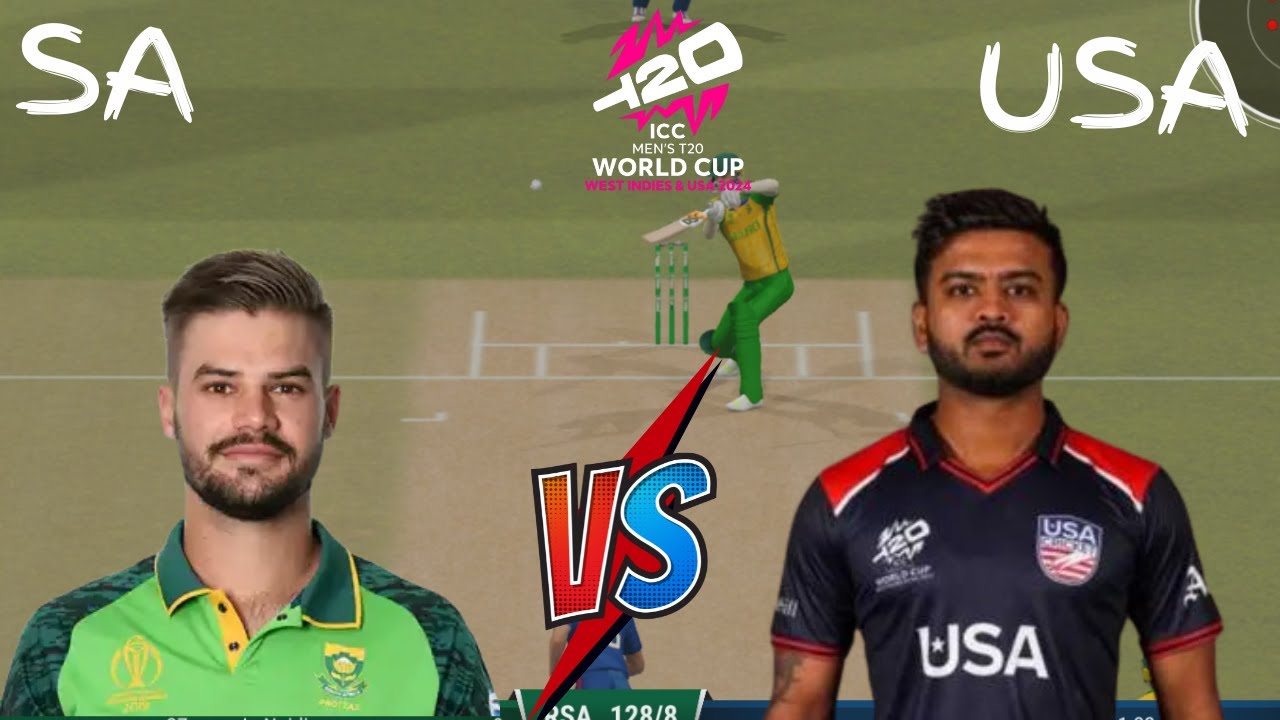 SA vs USA | T20 world cup 2024 | South Africa vs United states | Live ...