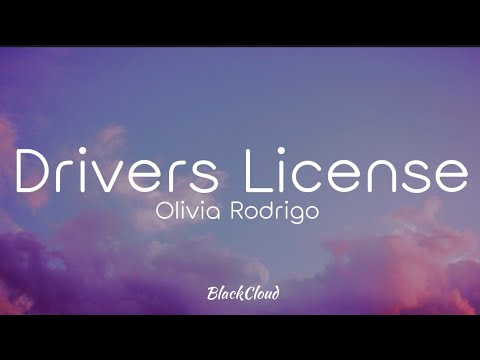 Olivia Rodrigo - Drivers License (Lyrics) - YouTube
