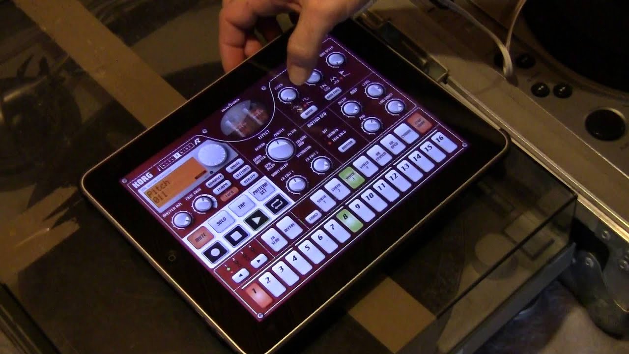 NfDG - Live GeeK - Korg iElectribe - Techno Set - YouTube