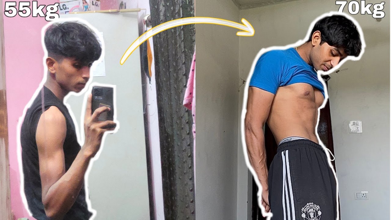 Full Day Eating For Skinny Guys | 55kg to 70kg Without Whey Protein ...