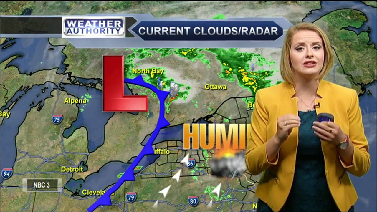 Meteorologist Molly Matott's Saturday AM Forecast 7-9-2016 - YouTube