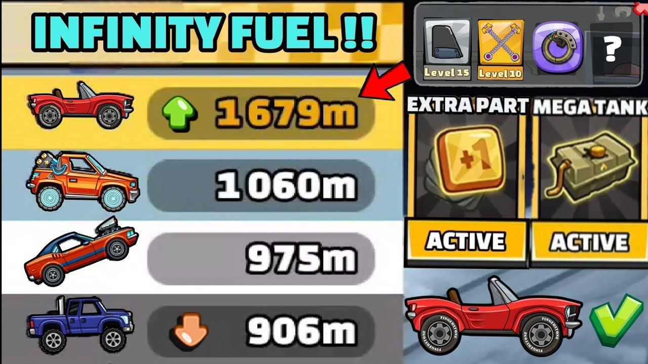 4 PARTS SETUP IS BETTER FOR NO FUEL EVENT - Hill Climb Racing 2 - YouTube
