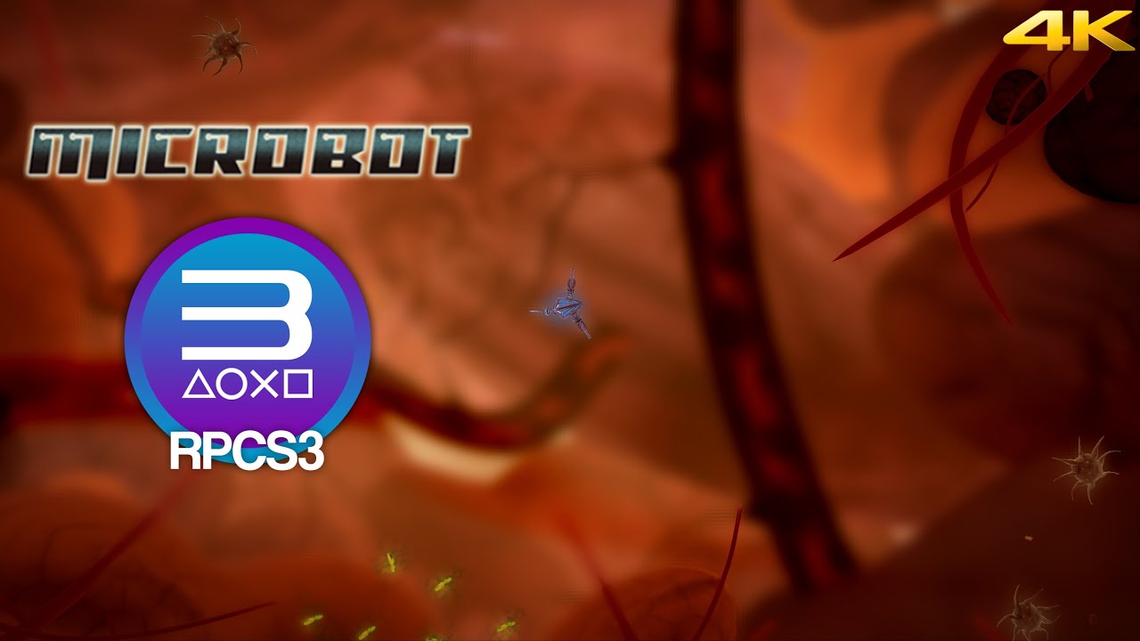 RPCS3 0.0.19-13104 | MicroBot 4K 60FPS UHD | PS3 Emulator PC Gameplay - YouTube