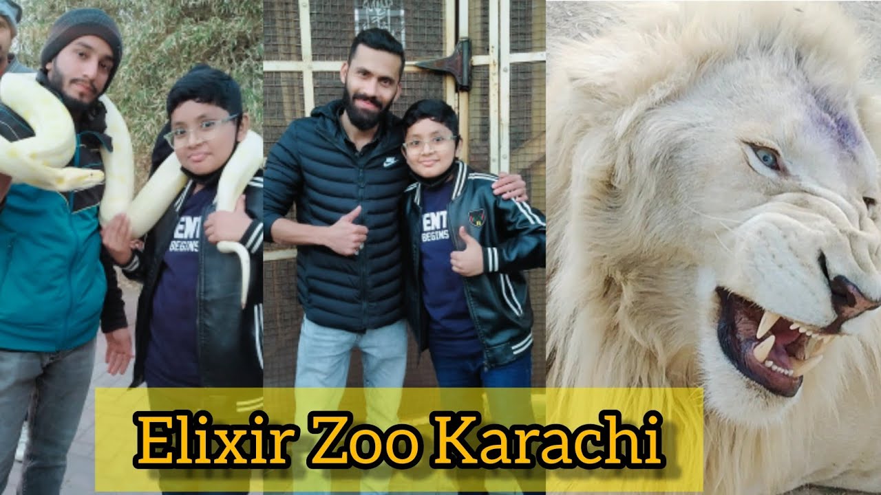 Elixir Private Zoo Karachi | Exotic animals in Elixir Zoo @aayanvlogger ...