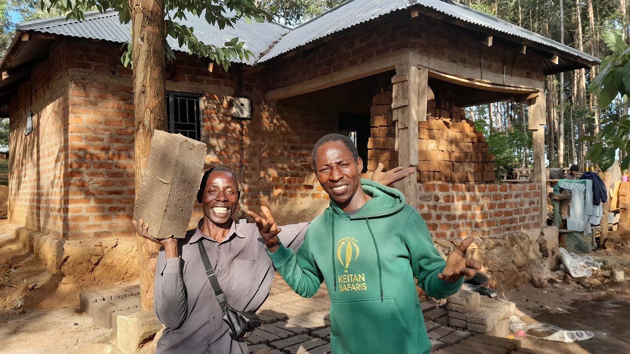 Finally Building My UNCLE House || Davy Jnr - YouTube