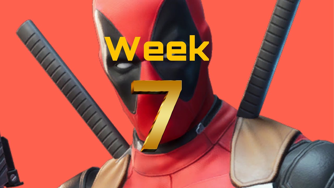 Deadpool week 7 rewards!!! FORTNITE - YouTube