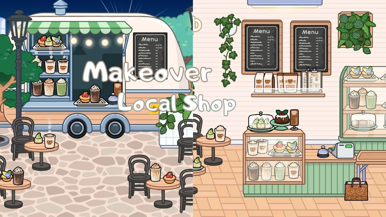 Aesthetic Local Shop |Makeover| - YouTube