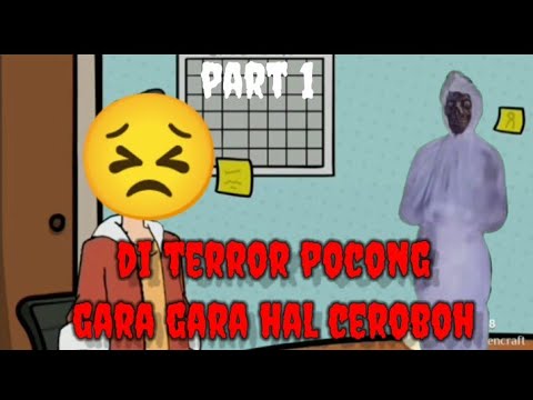 misteri boneka pocong part 1| animasi horror - YouTube
