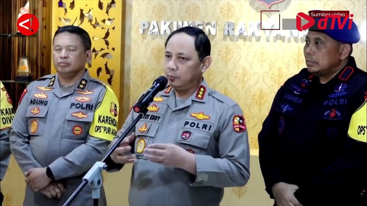 Polri gelar lagi latihan pra operasi Puri agung 2022 - YouTube