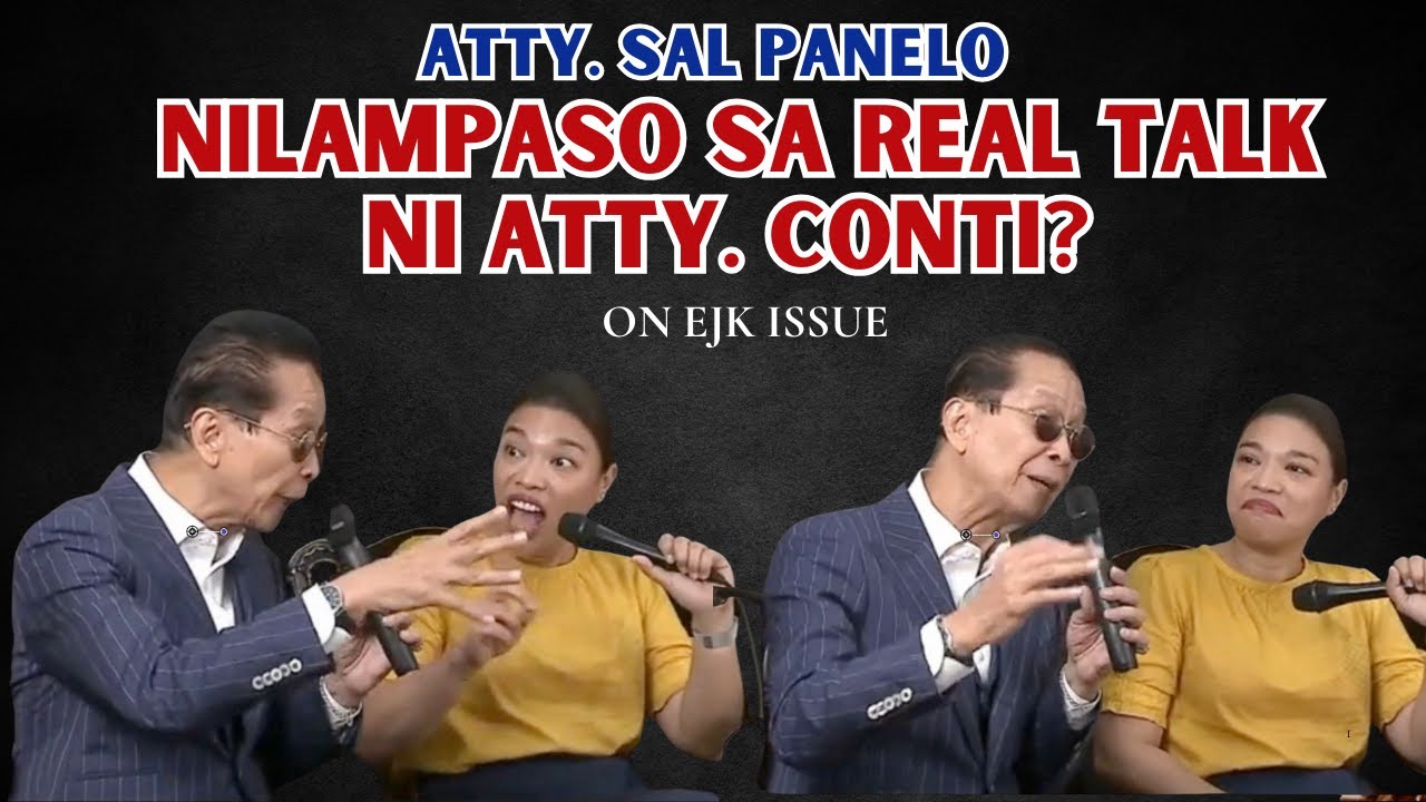 ATTY. PANELO HINDI NGA BA UMUBRA SA REAL TALK NI ATTY. CONTI? NILAMPASO ...