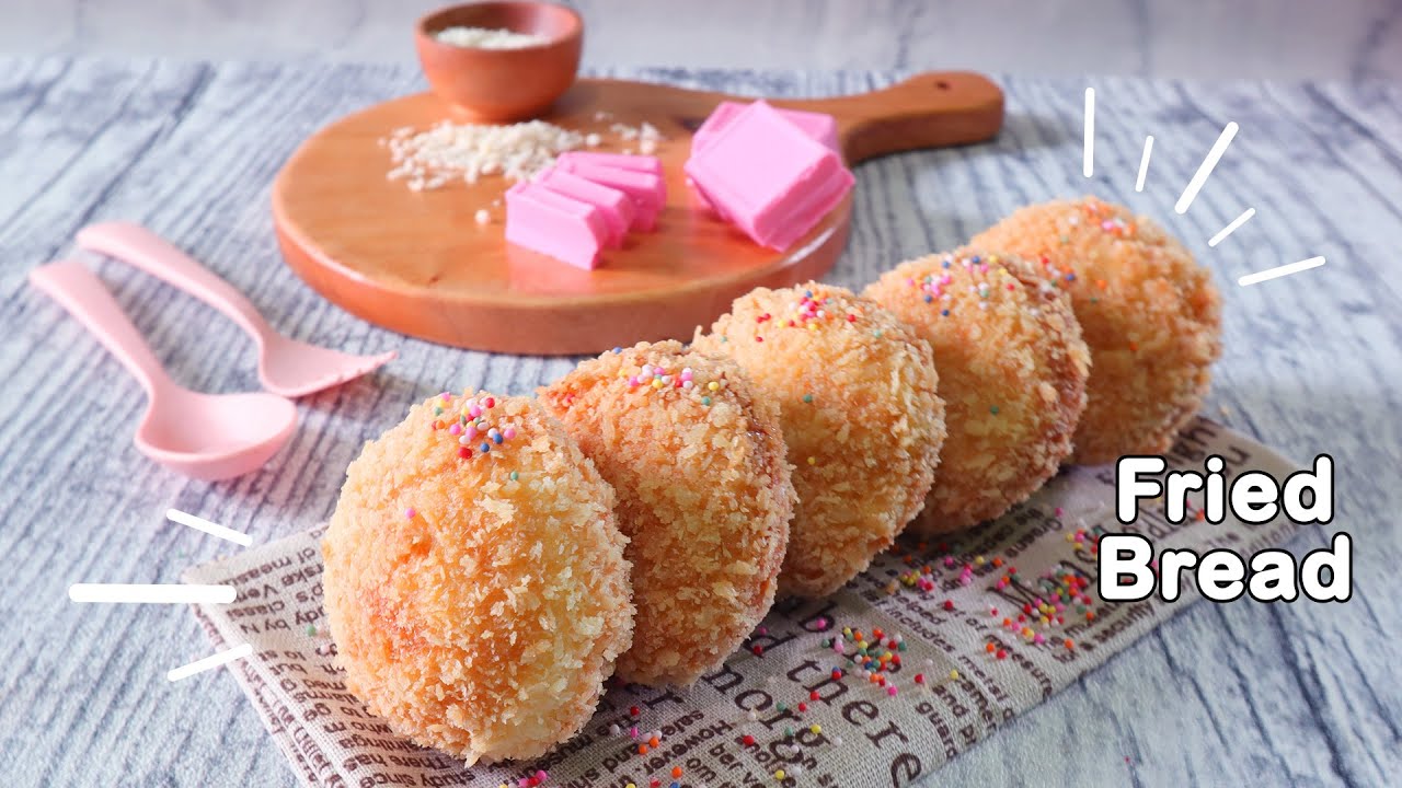 ROTI GORENG COKLAT LUMER 4 BAHAN SANGAT MUDAH - YouTube