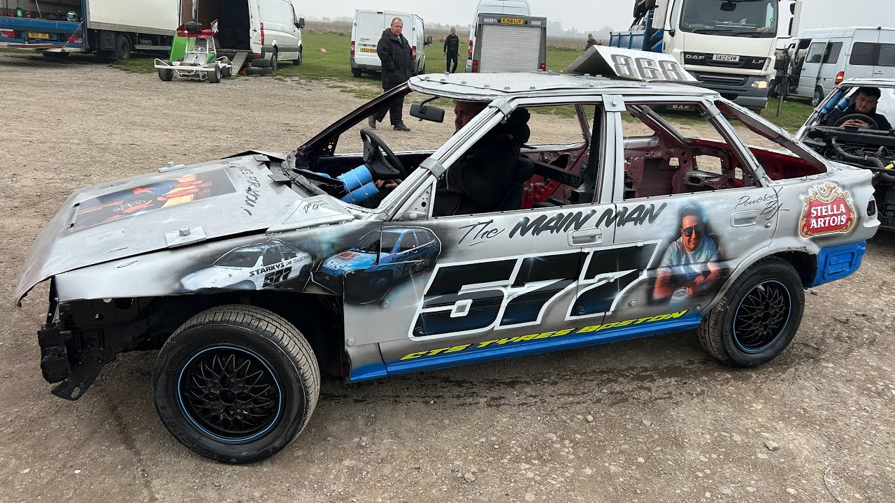 Pre 90 1600cc Bangers Scott Graves Memorial 2025! Skegness Raceway 12 ...