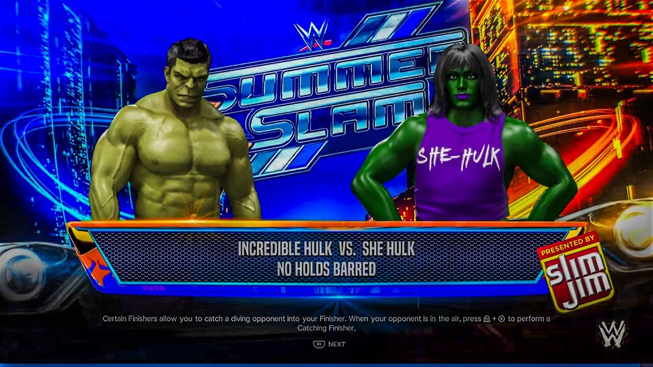 "EPIC SHOWDOWN: The Incredible Hulk vs. She-Hulk | No Holds Barred ...