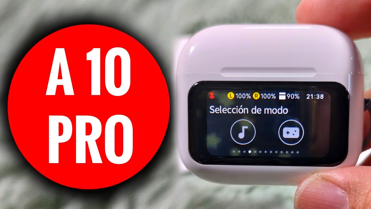 A10 Pro: Unboxing Sorprendentes Auriculares Inalámbricos - YouTube