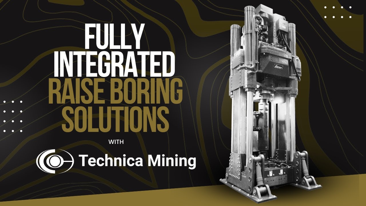 Fully Integrated Raise Boring Solutions with Technica Mining - YouTube