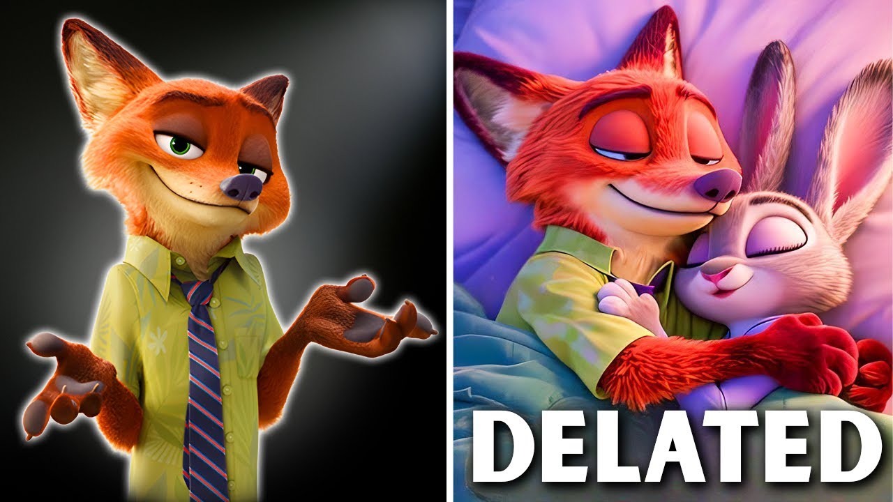 All Deleted Scenes From Zootopia You Never Saw - YouTube