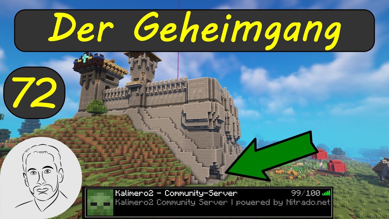 Der Geheimgang - Stream #072 - So geht Minecraft mit Benjamin ...