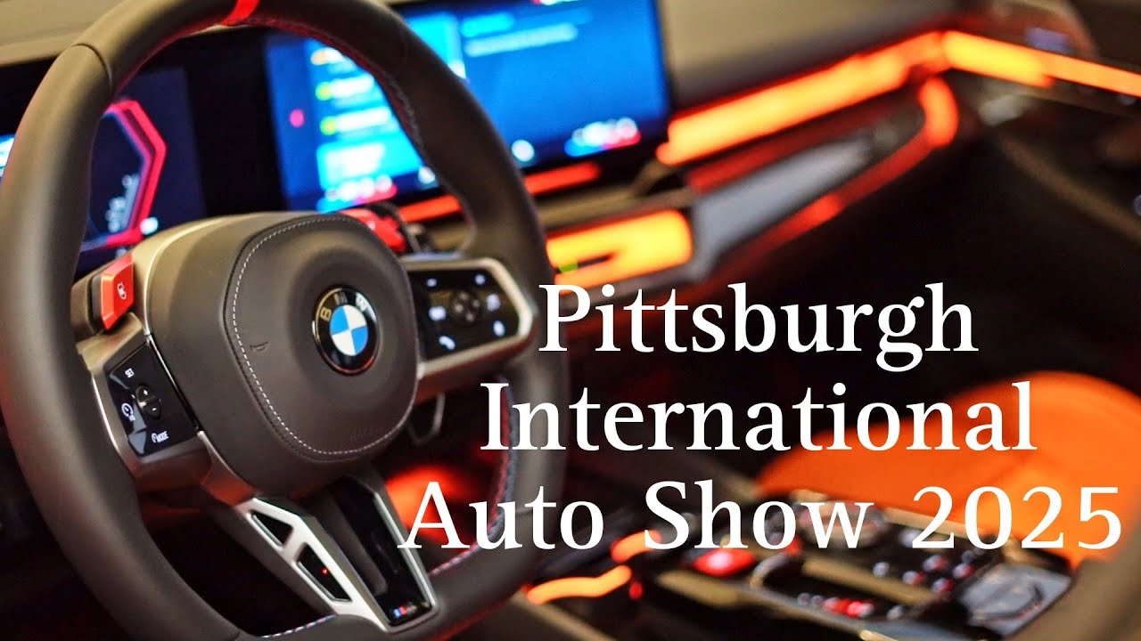 Glimpse of Pittsburgh International Auto Show 2025 - YouTube