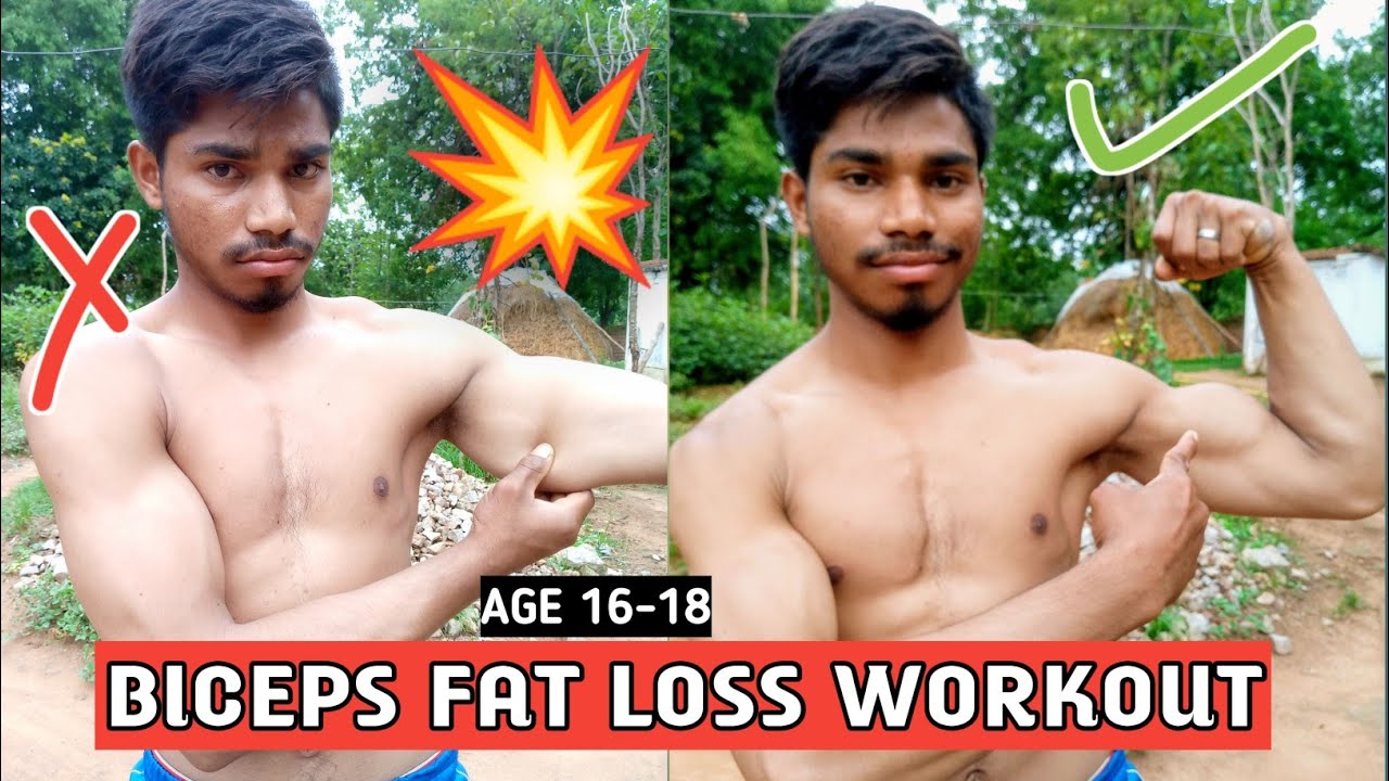 🔴 How To Biceps Fat Loss ll At Home Workout ll 16-17 Years ll Vansh ...