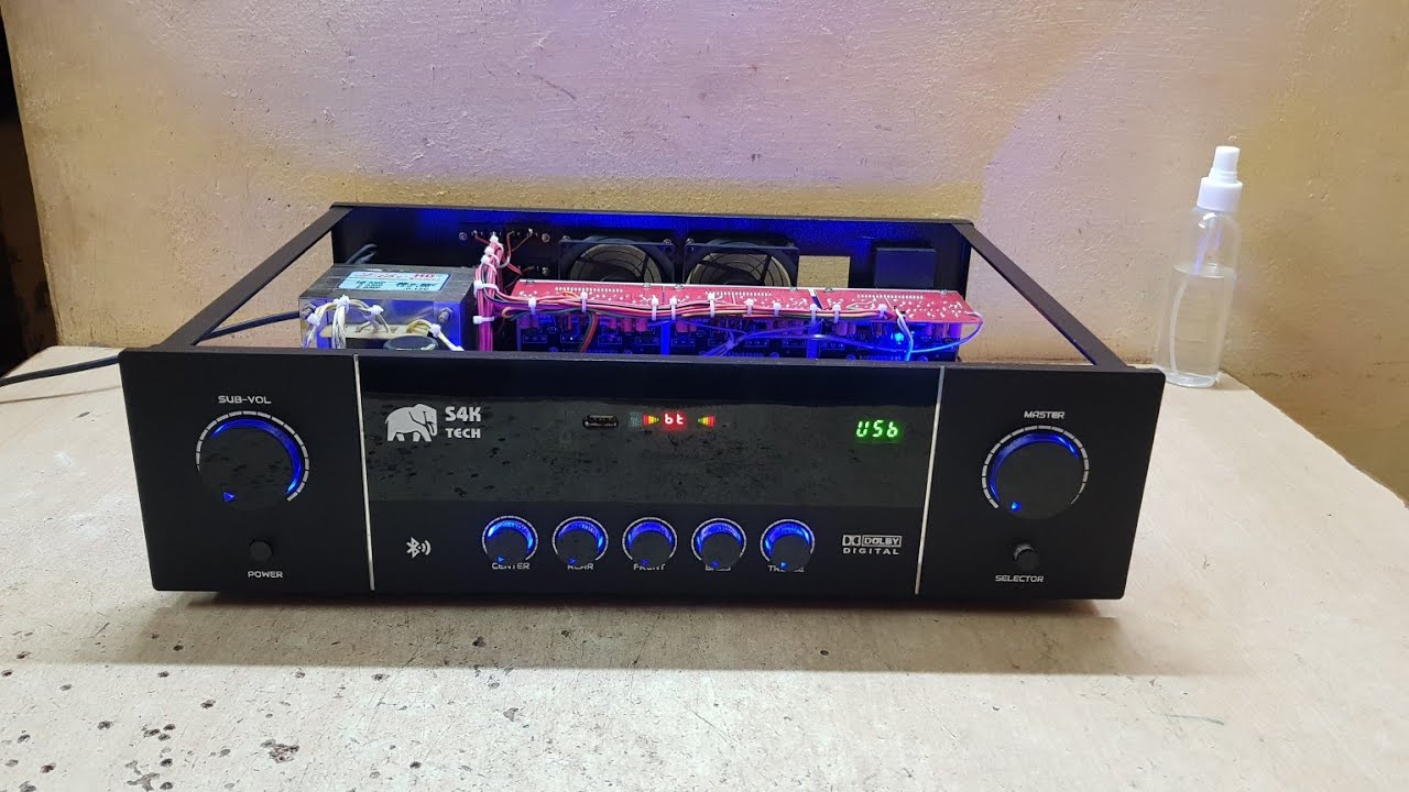 Prologic Power Amplifier Op-amp Based Prologic | 6 Channel - YouTube