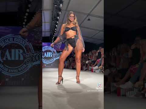 When Sofia Jamora steps on a fashion runway by Beach Bunny Swimwear #beachbunny #shorts