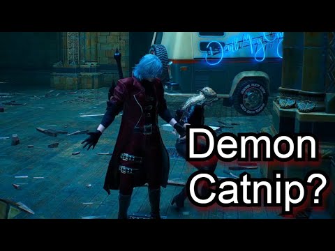 Dante and Trish Found Demon Catnip? | DMC5 | Silly - YouTube