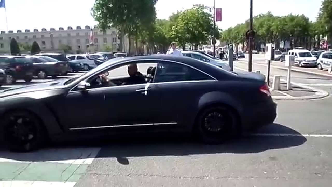 Brabus Mercedes CL sound and acceleration ! - YouTube