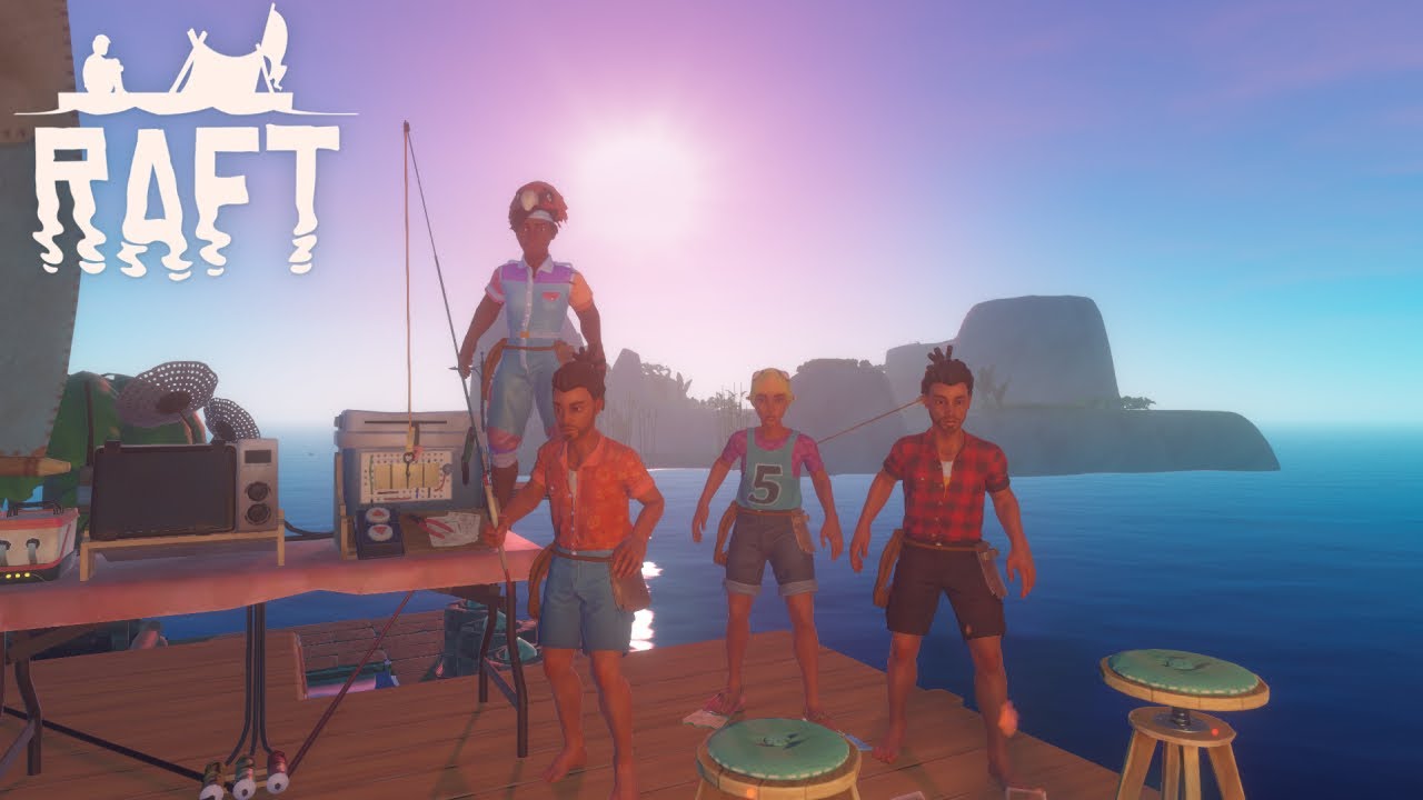 Raft Funny Moments - Killing the Dragon (Screecher) and epic speech ...