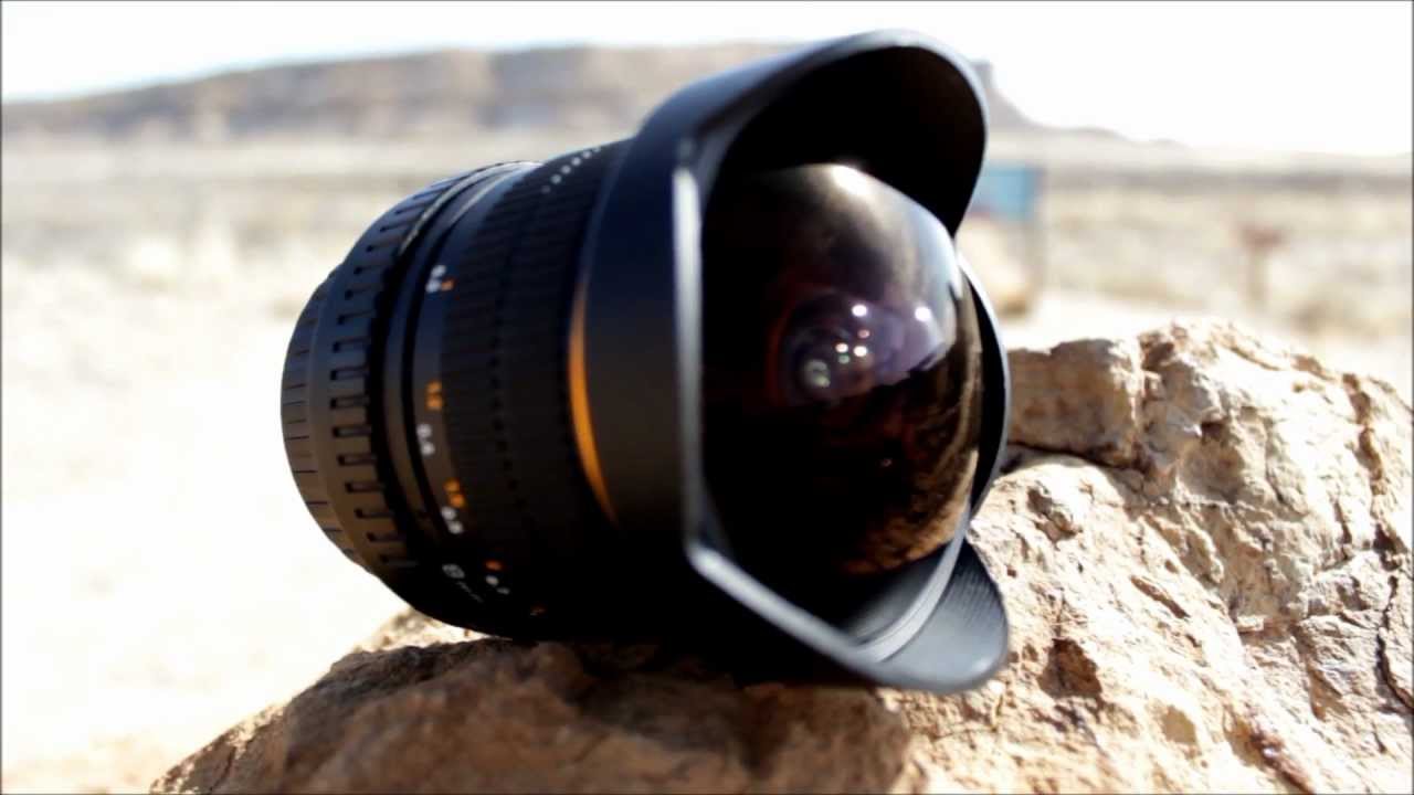 Rokinon 8mm f3.5 Fisheye Test - YouTube