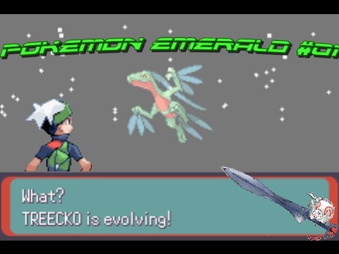 Pokémon Emerald #01 - treecko evolui e a captura do wurmple! - YouTube
