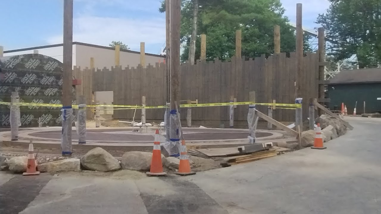 Nebulaz New Ride For 2024 at Canobie Lake Park Construction Update # 5 ...