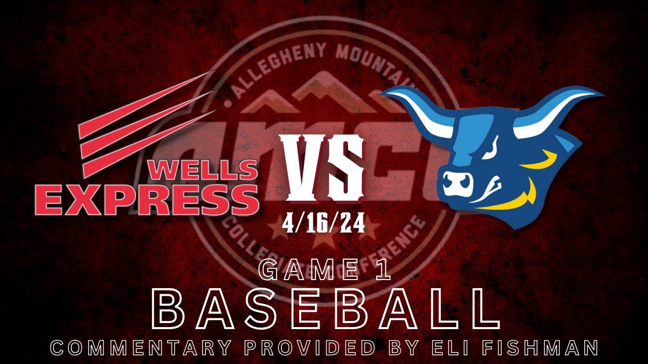 Wells vs Alfred State | Game 1 | AMCC Baseball - YouTube